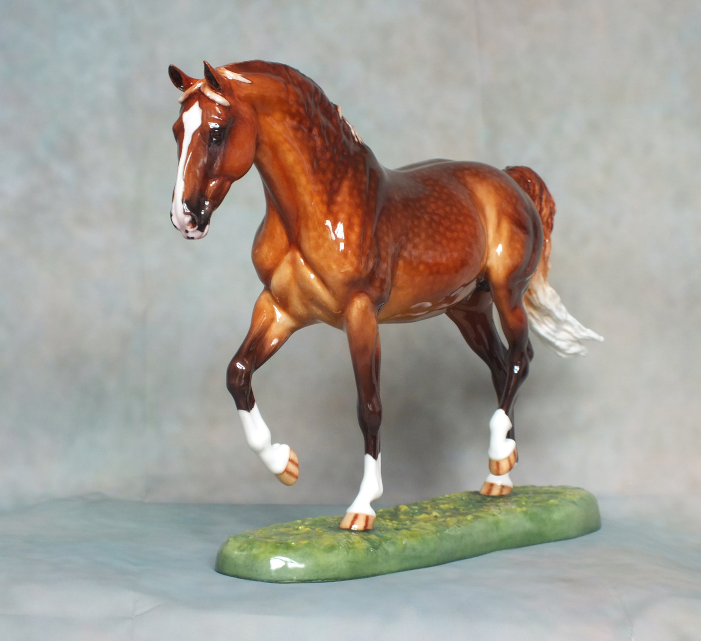 Roy le Deuxieme, Warmblood Stallion - Dapple Chestnut